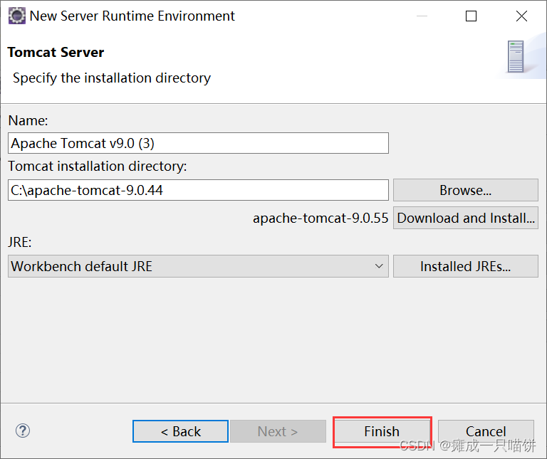 eclipse中apache9.0的配置以及jsp文件的测试_eclipse apache tomcat9-CSDN博客