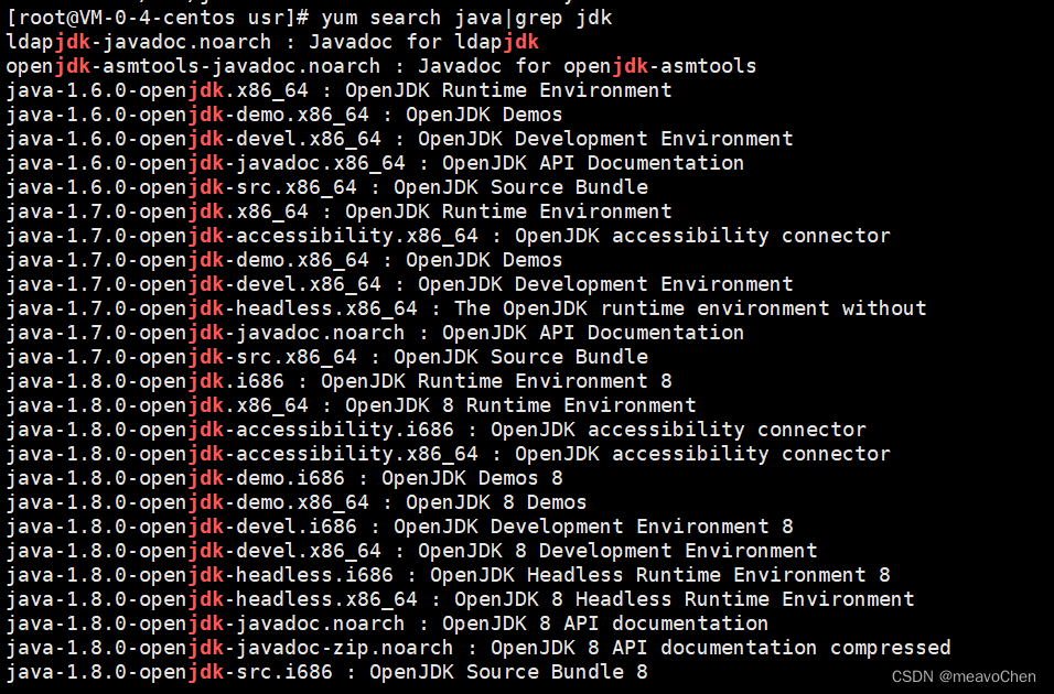 linux上如何用yum安装openjdk1.8，踩坑汇总_yum install openjdk1.8-CSDN博客