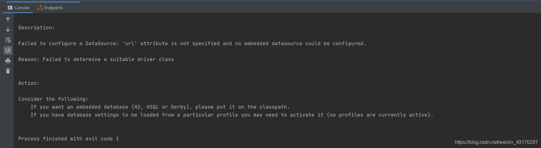 Failed to determine a suitable driver class 的处理方法-CSDN博客