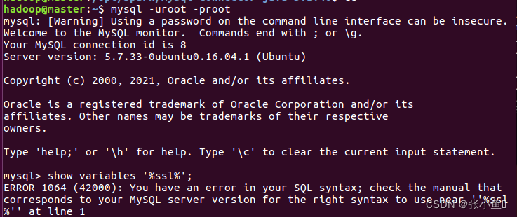 查看MySQL服务器是否启用了SSL连接，并且查看ssl证书是否存在_show variables like '%ssl%';-CSDN博客