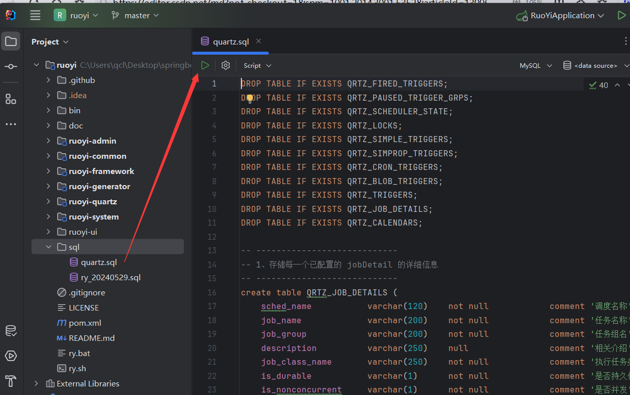 【若依Java】15分钟玩转若依二次开发，新手小白半小时实现前后端分离项目，springboot+vue3+Element Plus+vite实现Java项目和管理后台网站功能...-CSDN博客