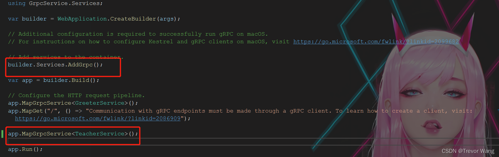 ASP .NET Core 6.0使用Grpc配置服务和调用服务_context.services.addgrpcclient-CSDN博客