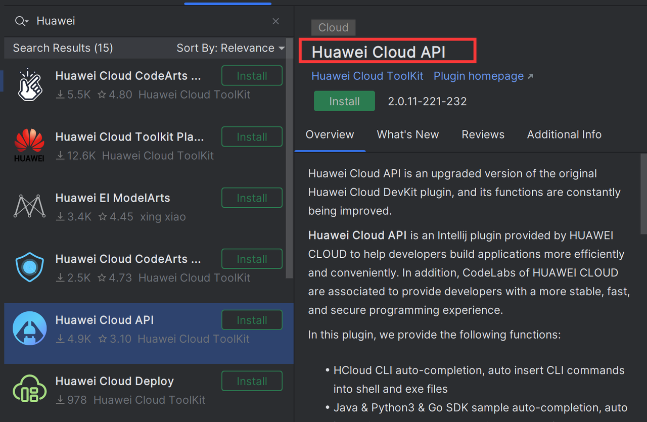 华为Could API人工智能系列——PyCharm环境的搭建_huawei cloud toolkit platform-CSDN博客