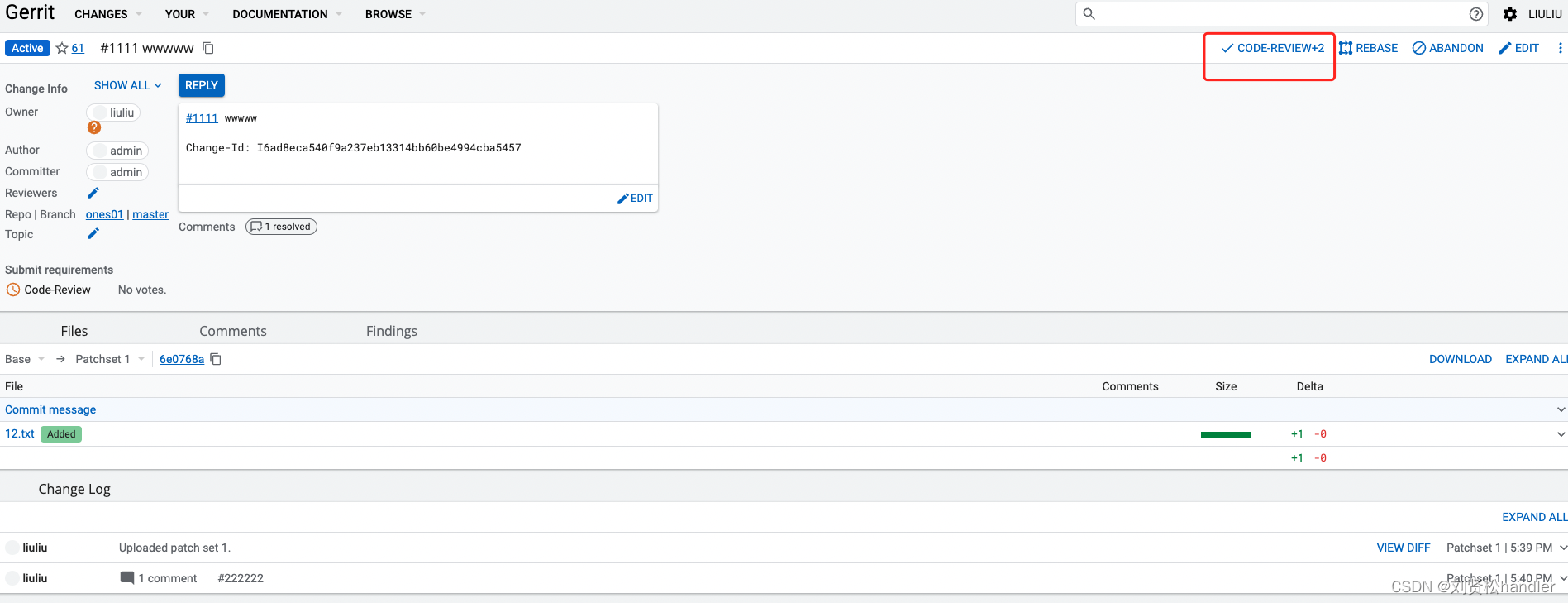Gerrit3.4.1安装使用_its-jira-CSDN博客