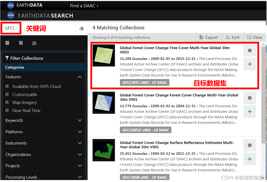 以冠层覆盖度产品说明Earthdata Search数据下载_earthdata下载-CSDN博客