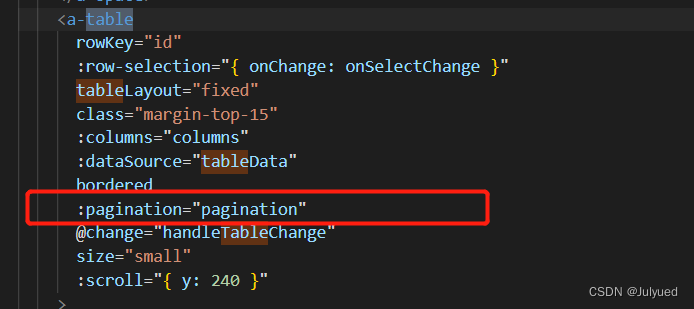 vue3中antd表格自带分页的基础用法_ant design vue 3.x 表格分页-CSDN博客