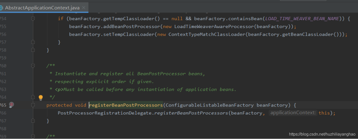 Spring 的registerBeanPostProcessors方法分析-CSDN博客