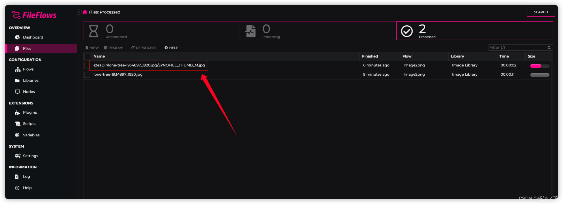 自动化文件处理软件FileFlows-CSDN博客