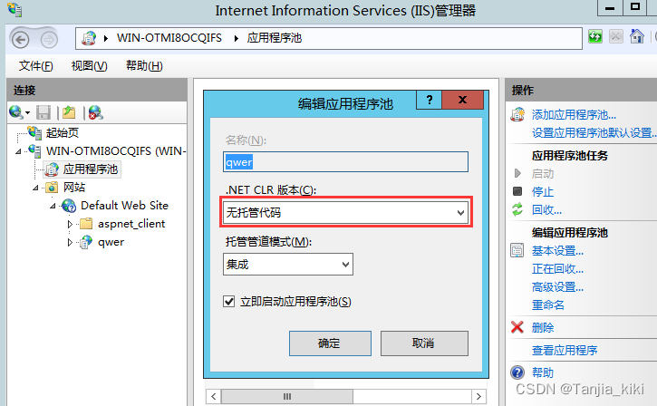 IIS部署安装.NET CORE6.0应用程序，成功解决http error 503.the service is unavailable错误_netcore 发布 503-CSDN博客