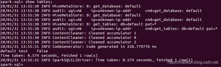 Spark入门（五）spark Sql Shell启动方式元数据存储在derbyspark元数据库 Csdn博客