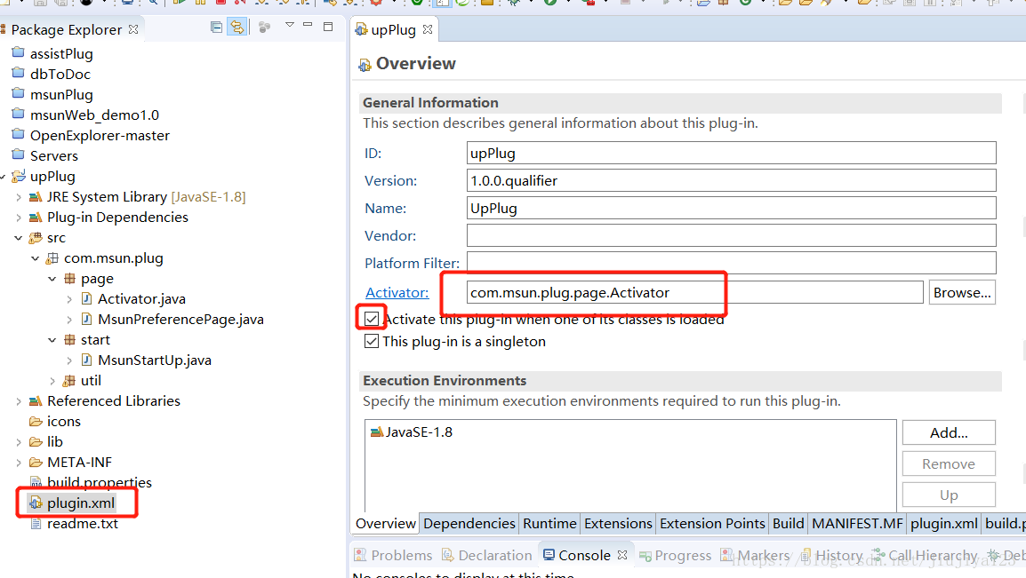 跟着实例学eclipse插件开发--第五篇：插件自动升级_org.eclipse.ui.startup-CSDN博客