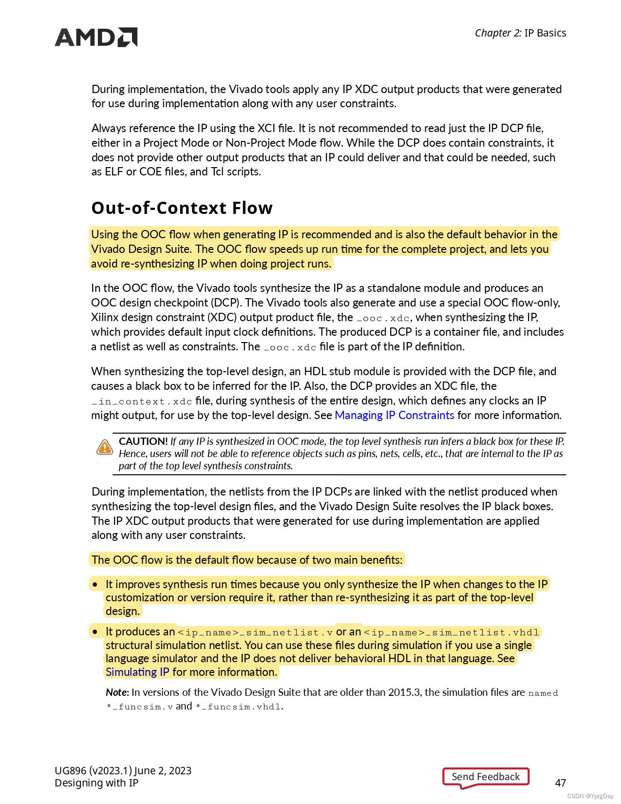 Vivado IP中Generate Output Products界面的设置说明-CSDN博客