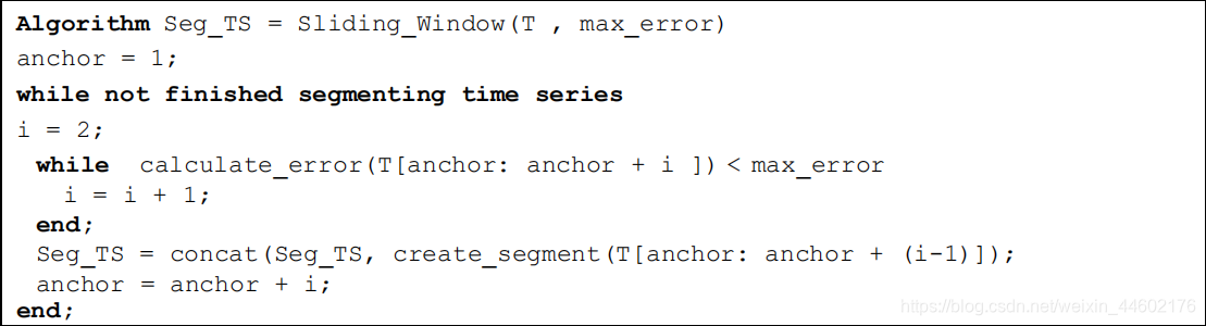 时间序列分段算法-CSDN博客