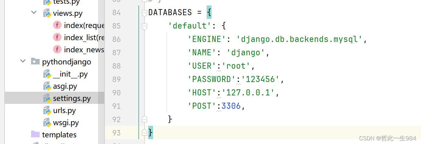 Django框架连接mysql数据库创建表django 应用 使用 Mysql 数据库 新建表格 Csdn博客