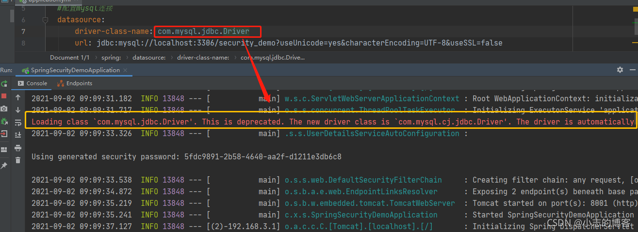 解决报错提示:loading Class `commysqljdbcdriver‘the New Driver Class Is