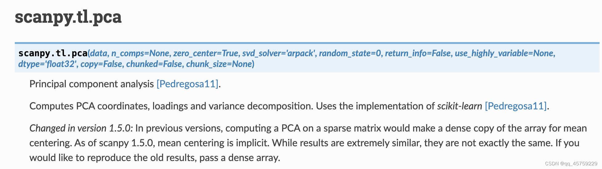 scanpy hvg PCA辨析总结_sc.tl.pca-CSDN博客