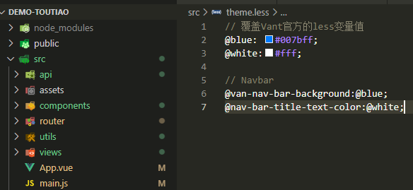 vue2中通过Vant定制主题_vant 自定义主题-CSDN博客