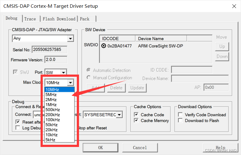 Error. Flash Download failed（基于DAP-Link的解决方法）STM32 keil_x983 daplink hid 下载 failed-CSDN博客