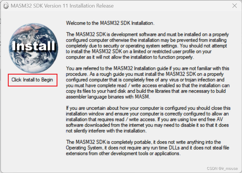 MASM32汇编环境搭建教程-CSDN博客