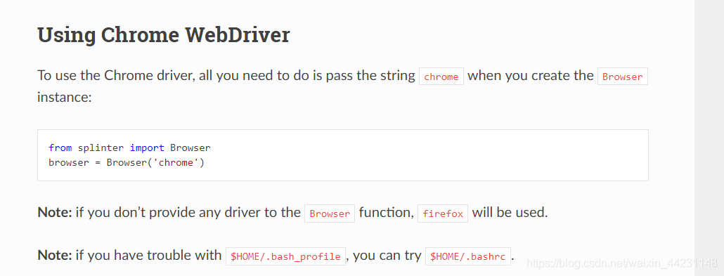 Python测试开源工具splinter安装与使用教程_python splinter-CSDN博客