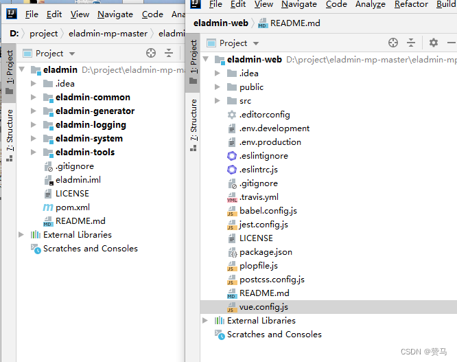 eladmin-mp 前后端分离项目搭建流程-CSDN博客