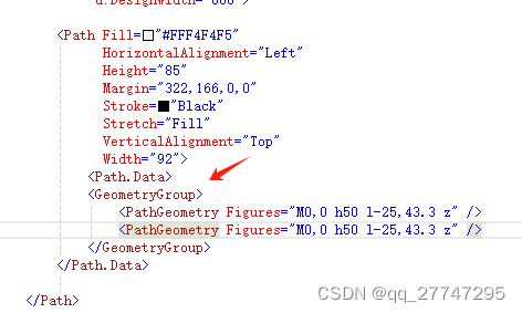 XAML 的path中复合几何图形_xaml path-CSDN博客