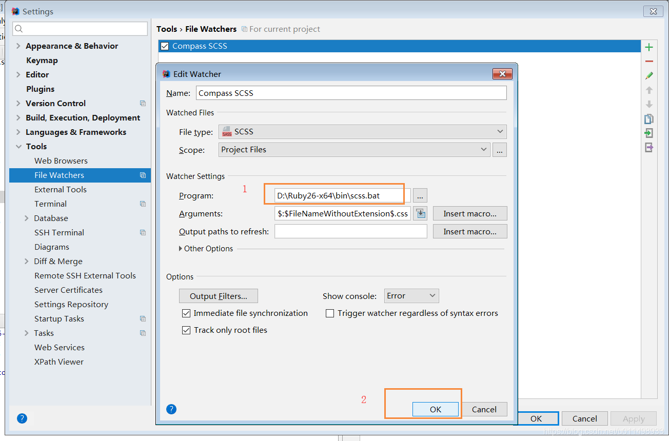 IntelliJ IDEA配置scss方法_idea scss-CSDN博客