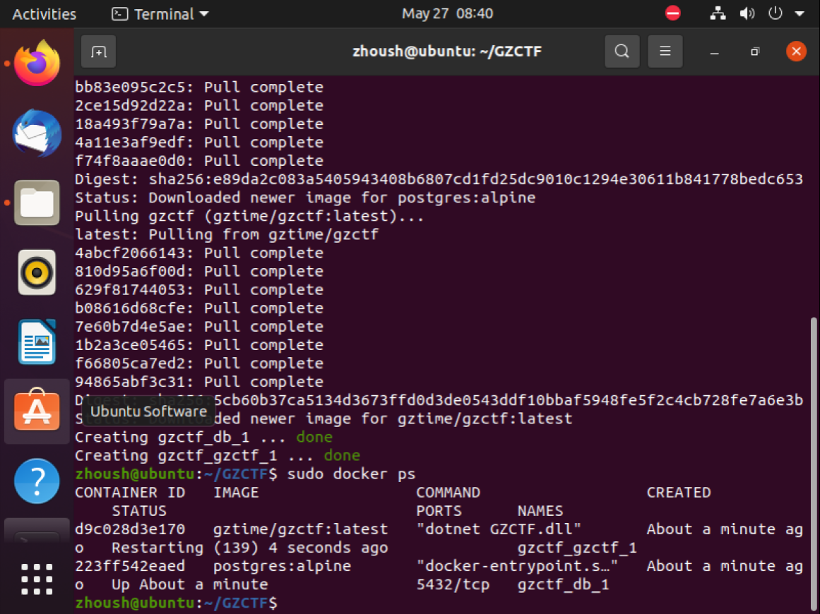 CTF本地靶场搭建——GZ:CTF安装_gzctf-CSDN博客