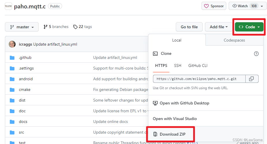 paho mqtt c库在window上编译与使用_paho mqtt client cpp-CSDN博客
