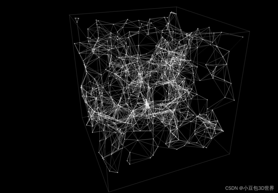 `THREE.LineSegments`是Three.js中的一个类，用于创建由线段组成的对象。每个线段由两个顶点定义，多个线段可以组合成一个`THREE.LineSegments`对象 ...