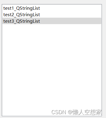 QListWidget成员函数功能和使用详细说明（一）（文字+用例+代码+效果图）_qlistwidget函数-CSDN博客