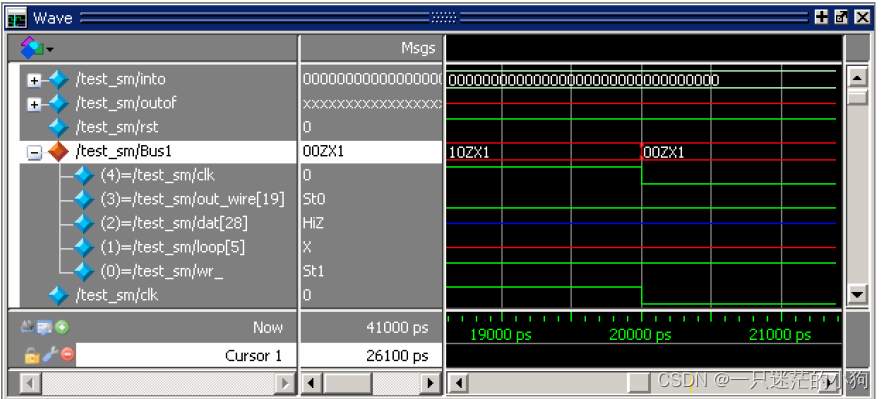ModelSim® SE User’s Manual（Chapter 14 Waveform Analysis 14.16Combining Objects into Buses ...