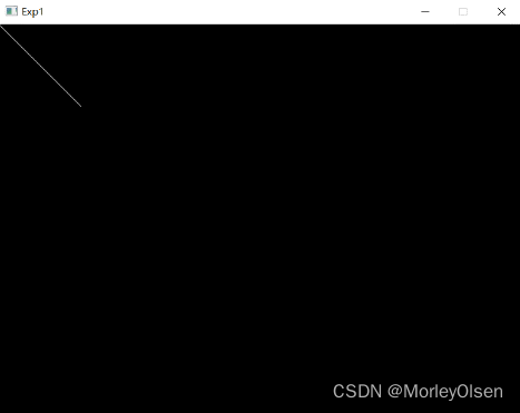 【计算机图形学】扫面转换算法（DDA算法 & 中点画线算法 & Bresenham画线算法）_使用中点法完成直线的扫描转换,可以画出任意斜率的直线计算机图形学实验报告-CSDN博客