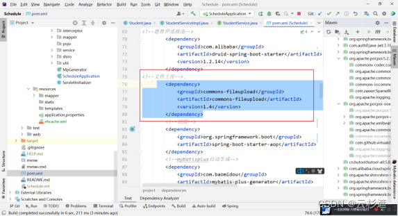 You need to add dependency of ‘poi-ooxml‘ to your project, and version ...