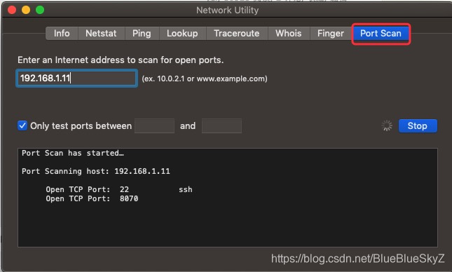 Mac扫描局域网内连接设备IP及MAC地址并查看对应IP开放端口_mac开放端口供局域网访问-CSDN博客