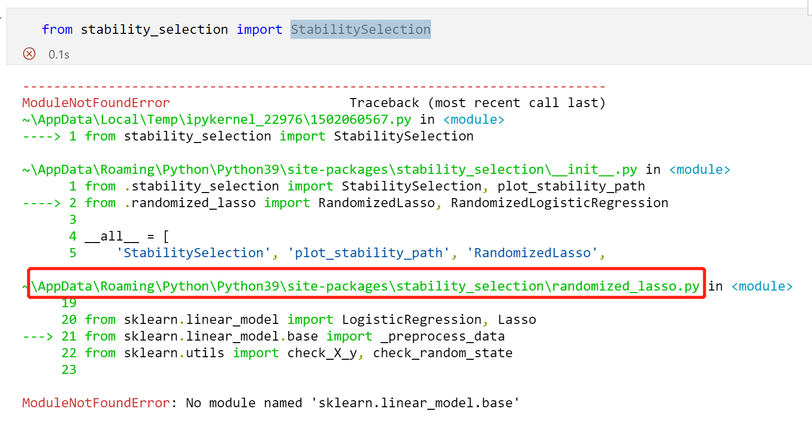 机器学习|stability_selection的安装和导入_stability selection-CSDN博客