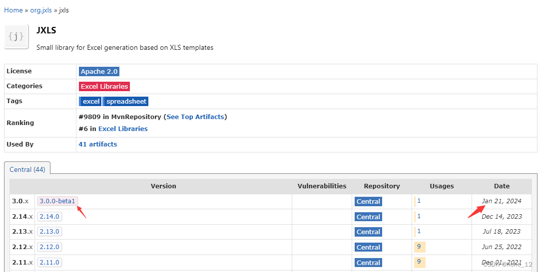 jxls 报 omitted for conflict with 3.0.0-beta1_jxls 3.0-CSDN博客