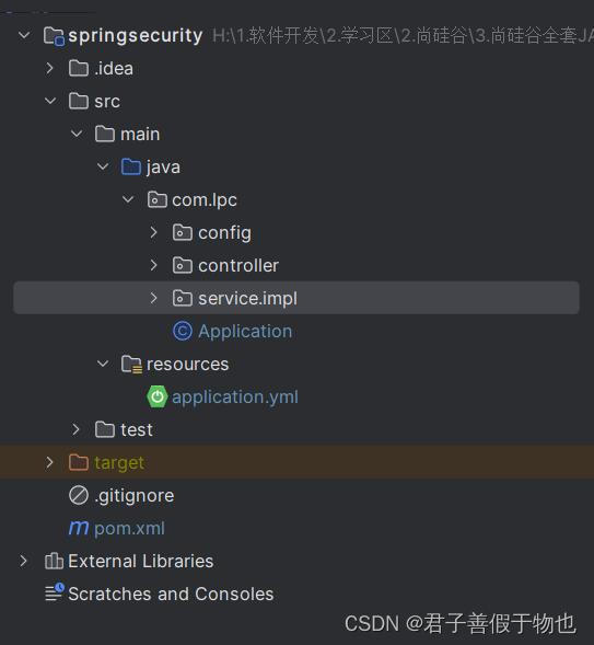 SpringSecurity框架学习（尚硅谷的）_尚硅谷springsecurity-CSDN博客
