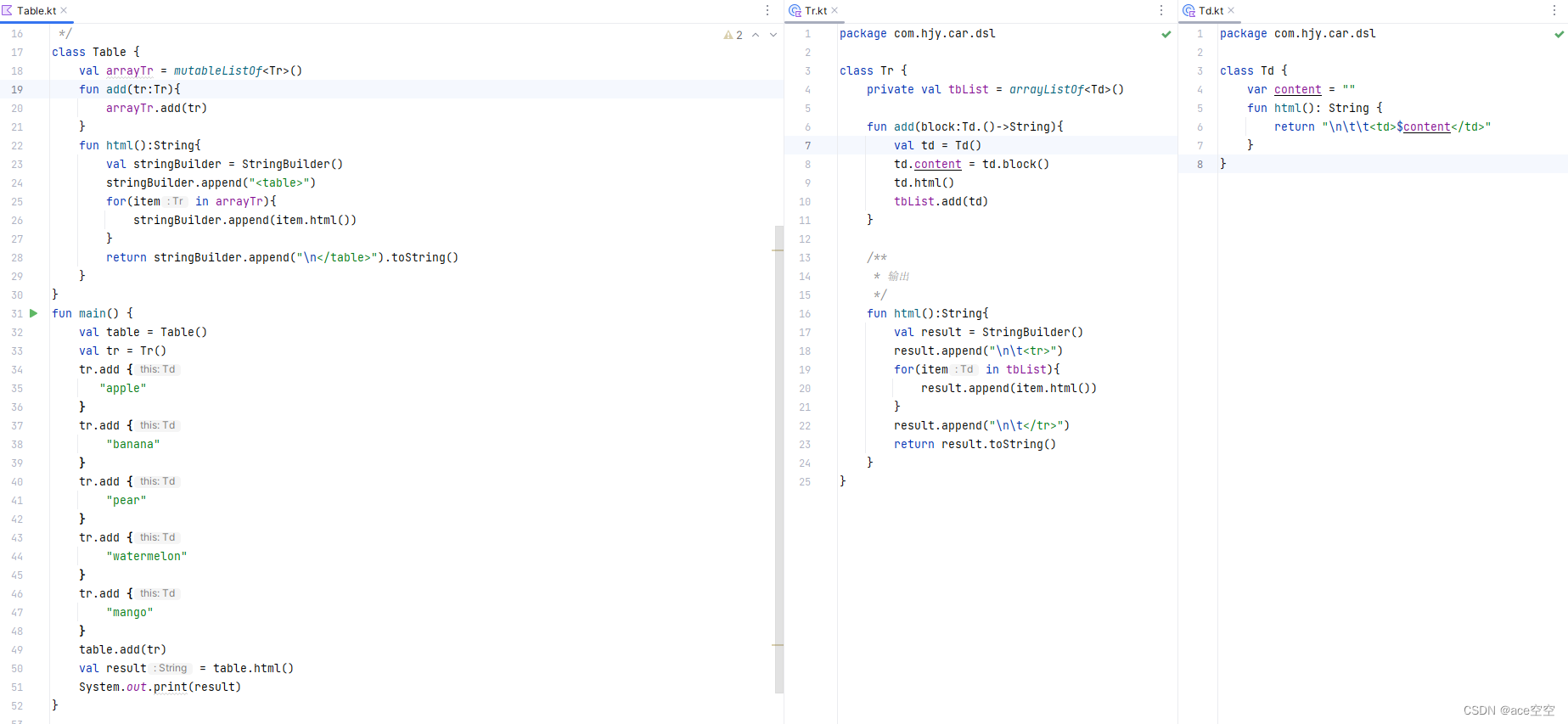 Kotlin DSL(特定语言)案例_kotlin dls-CSDN博客