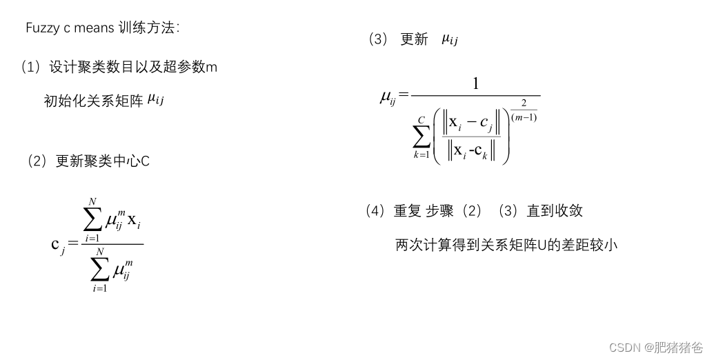 机器学习之聚类——模糊聚类FCM_fcm模糊聚类-CSDN博客