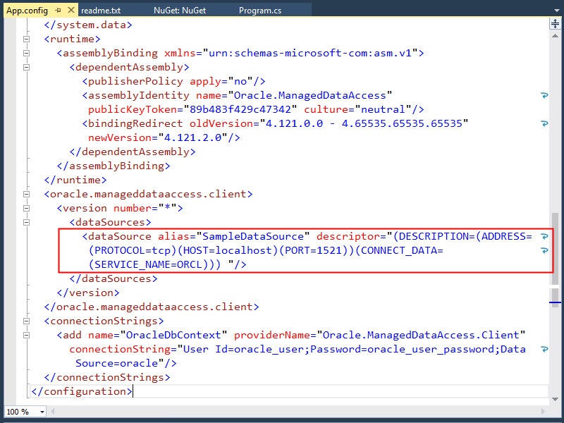 用NuGet安装 Oracle ODP.NET_从源“nuget.org”检索“orac-CSDN博客