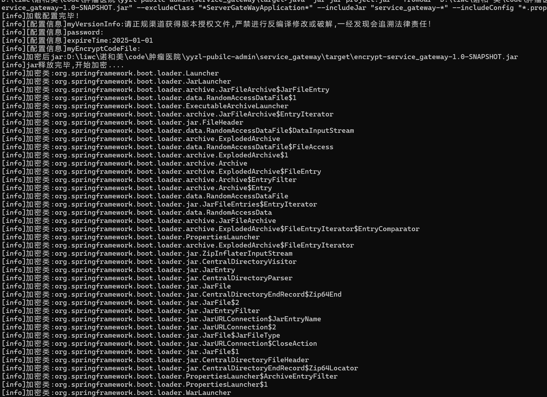 spring boot项目打包加密_jar-protect-CSDN博客
