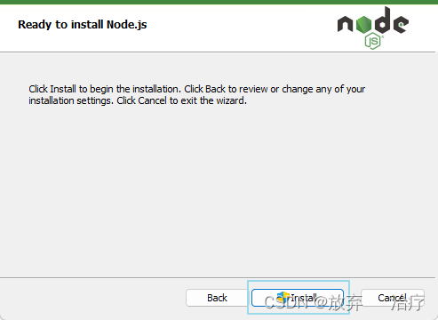 Vue脚手架安装和部署 搭建本地的Node.js服务_vue配置node.js-CSDN博客