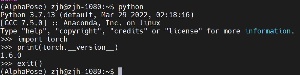 2022年最新AlphaPose环境配置（Linux+GPU）_alphapose配置-CSDN博客