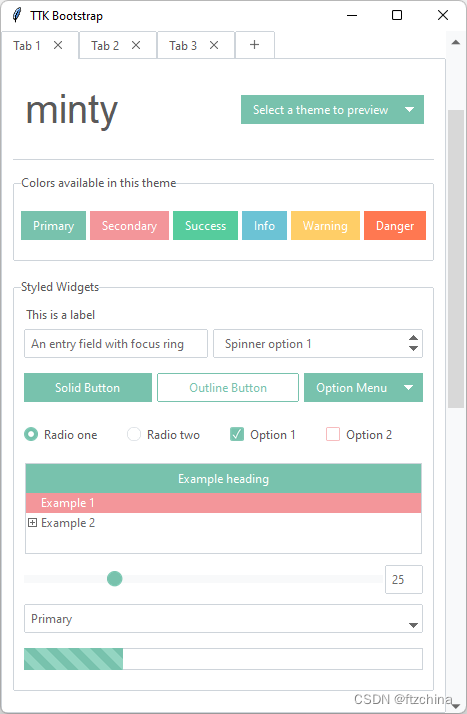 ttkbootstrap界面美化系列之主窗口(二)-CSDN博客