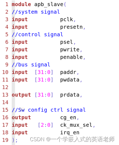 APB Slave Design实例_sv编写apb接口-CSDN博客
