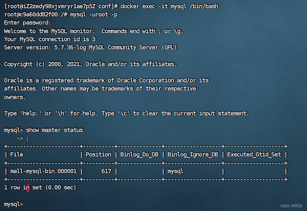 基于docker实现mysql的主从复制 详细步骤 5 7和8 0版本 Docker Mysql主从复制 可以版本不同吗 Csdn博客