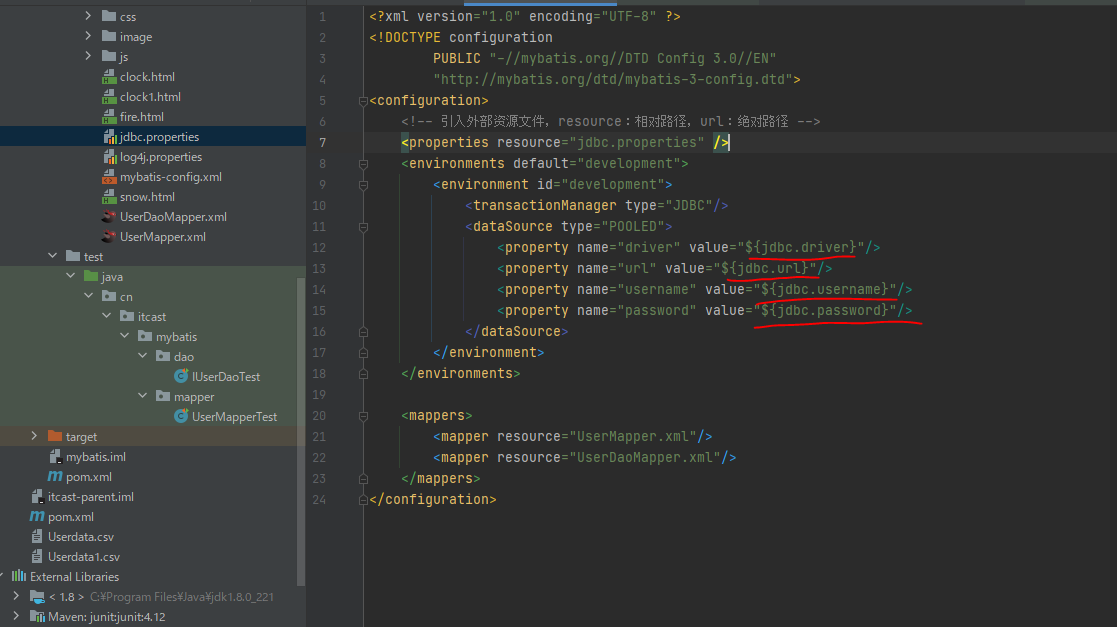mybatis-config.xml读取jdbc.properties配置报错_mybatis配置文件中读取jdbc.properties-CSDN博客