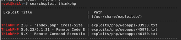 ThinkPHP 5.X版本网页提权测试（CTF常见题型）_thinkphp 蚁剑提权-CSDN博客