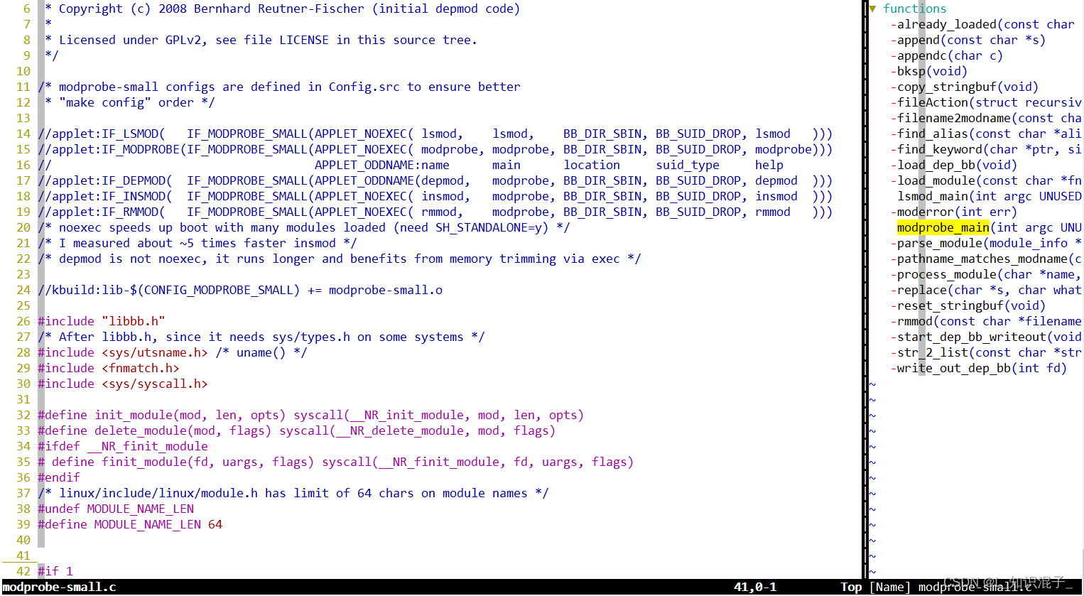 Busybox - modutils - 1、lsmod_busybox lsmod参数-CSDN博客